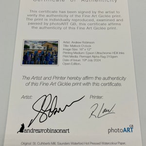 Matlock, Causeway Lane Stadium. Framed, High Quality Football Stadium ...