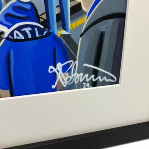 Matlock, Causeway Lane Stadium. Framed, High Quality Football Stadium ...