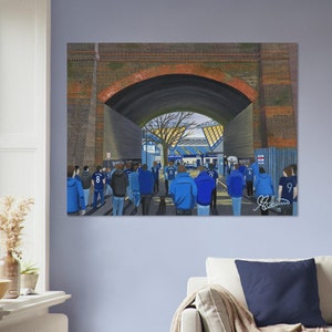 Millwall, the Den Stadium, Standard Poster, Wall Art Football Club FC ...