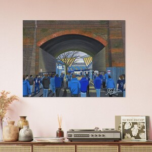 Millwall, the Den Stadium, Standard Poster, Wall Art Football Club FC ...