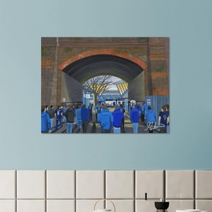 Millwall, the Den Stadium, Standard Poster, Wall Art Football Club FC ...