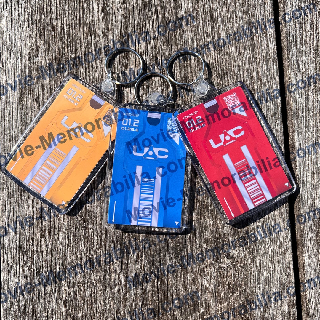 Cosplay Doom Eternal Key Card Fobs, Red, Blue or Yellow Free UK Postage ...
