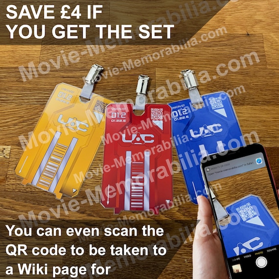 Cosplay Replica Doom Eternal Key Cards Red Blue or Yellow | Etsy