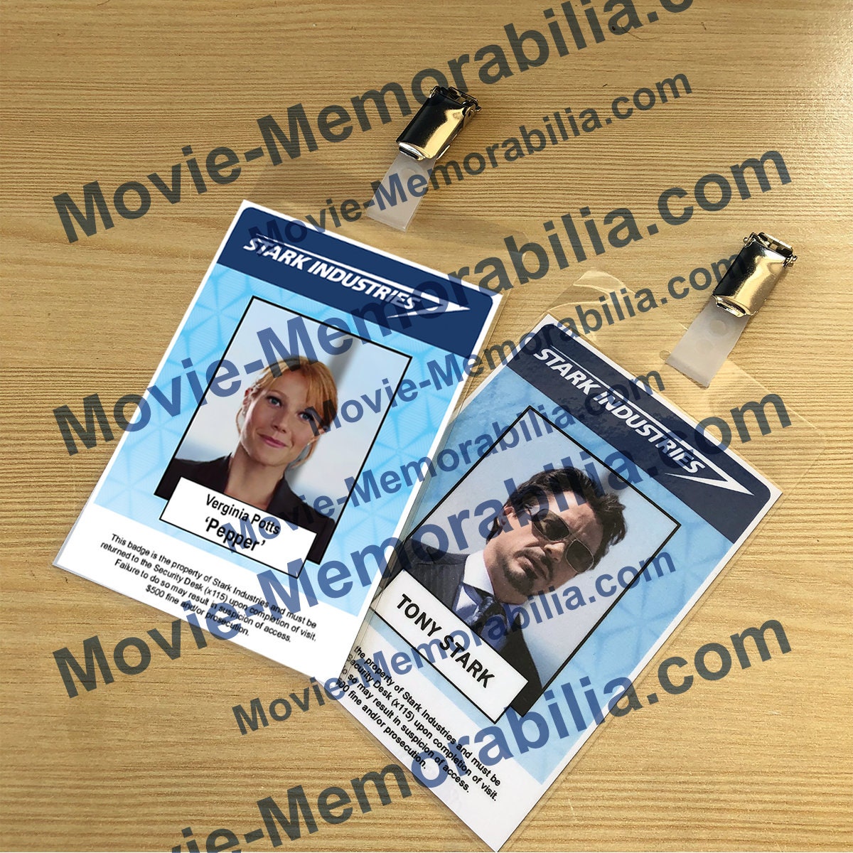 Cosplay Replica Iron Man Stark Industries ID Badge Tony Stark Free UK ...