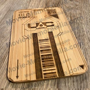 Doom Eternal Key Card Bamboo Chopping Board/coaster Free UK Postage ...