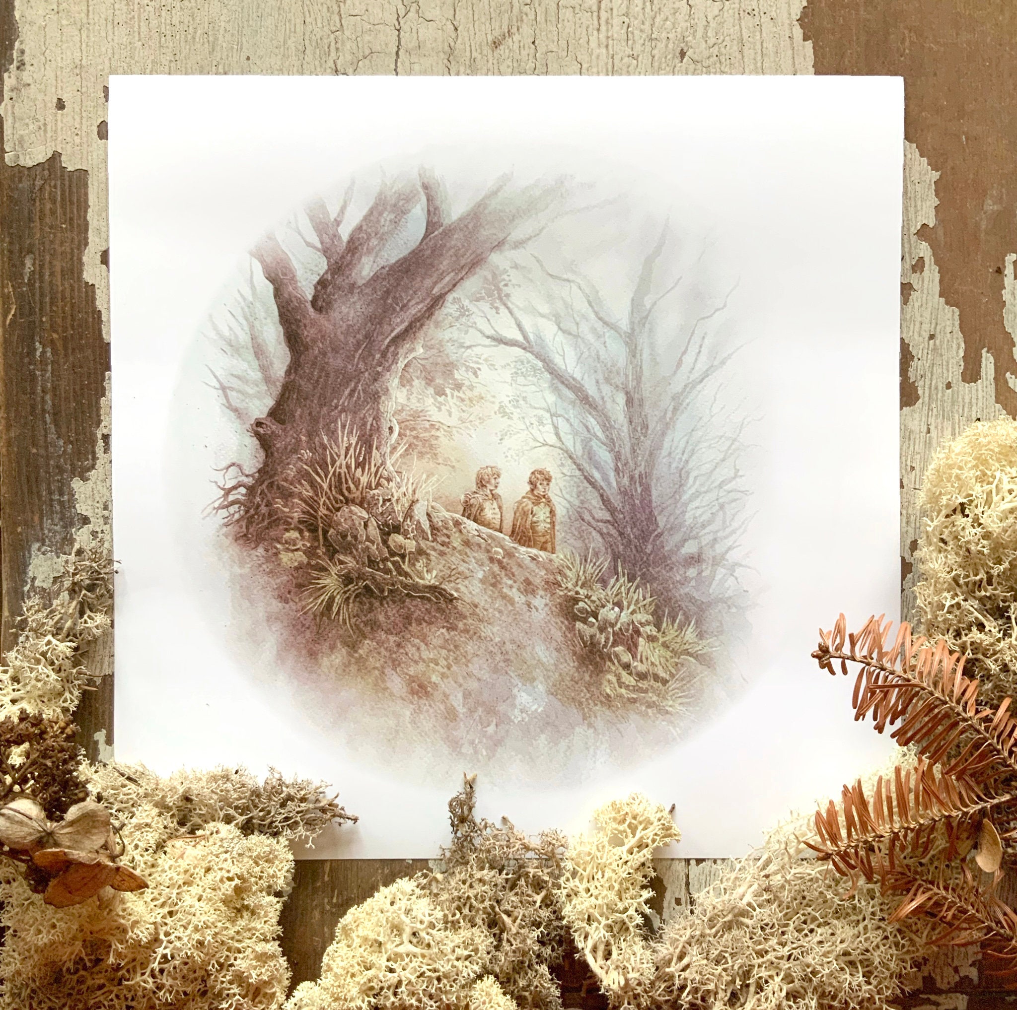 Frodo and Sam/ Giclée Print/ the Shire / the Lord of the Rings - Etsy
