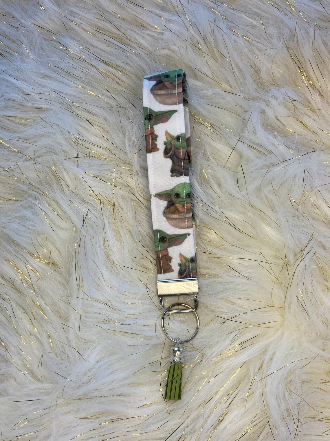 Baby Yoda Key Fob - Etsy