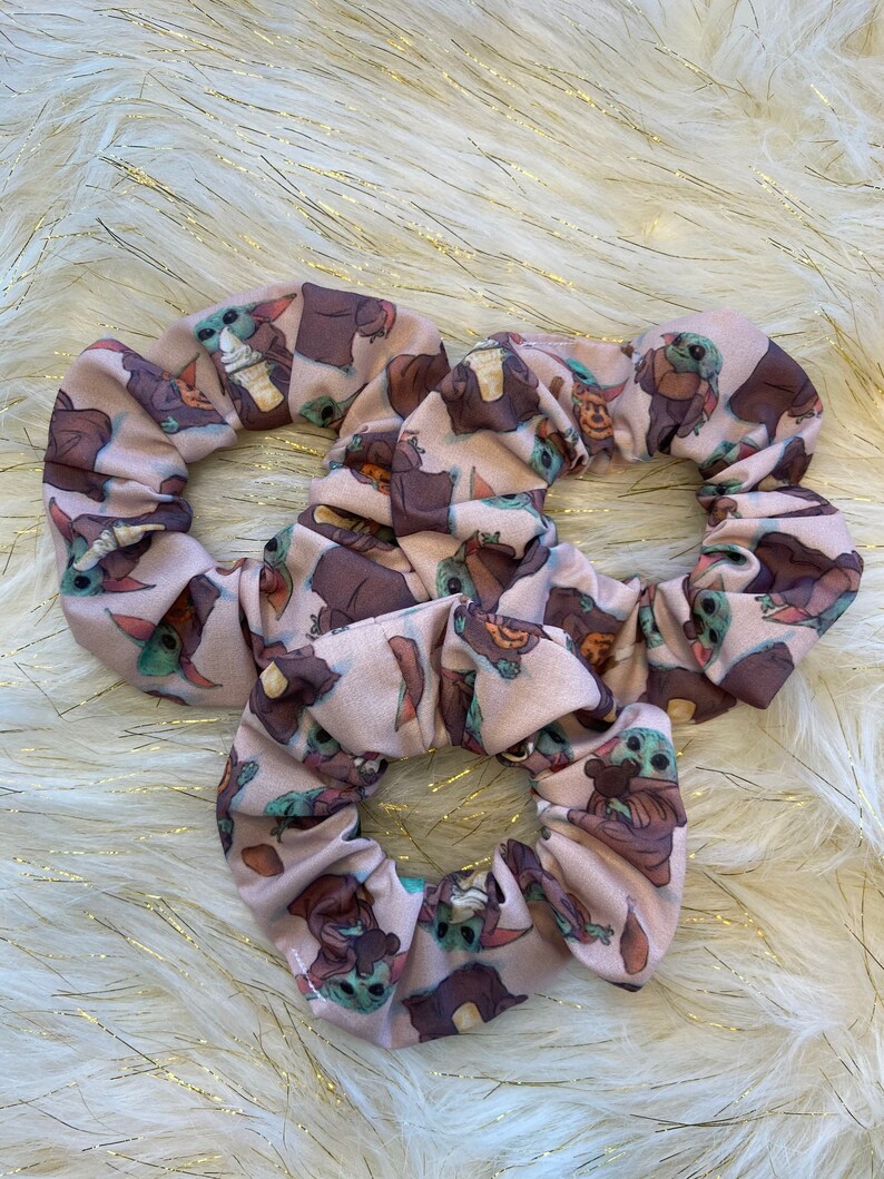 Baby Yoda Disney Food Scrunchie - Etsy