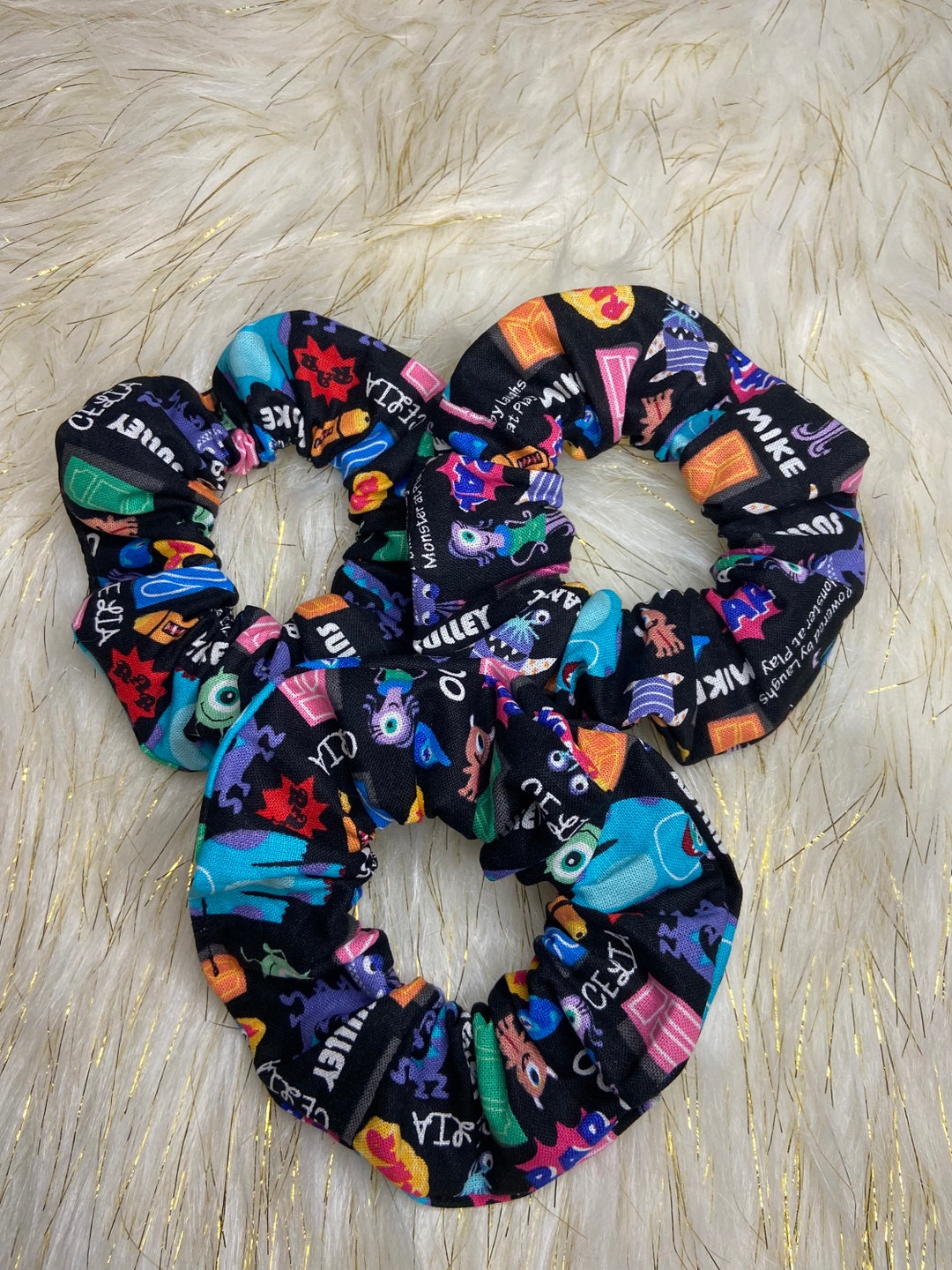 Disney Monsters Inc Scrunchie - Etsy