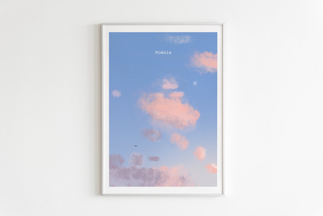 Celestial Poetry Illustration - Etsy