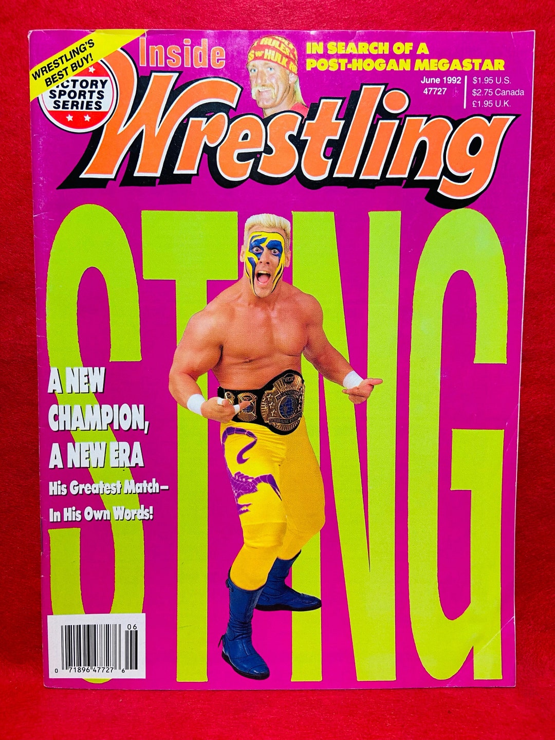 Inside Wrestling - June 1992 (vintage 80’s Wrestling Magazines) - Etsy