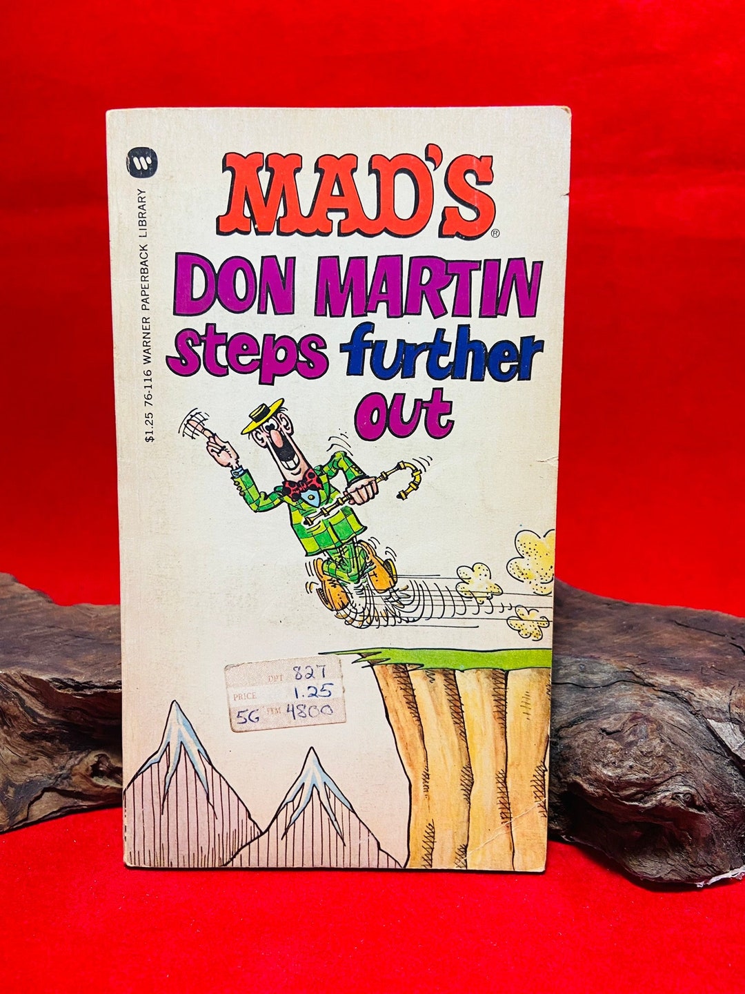 Mads Don Martin Steps Further Out vintage Satire Paperback - Etsy
