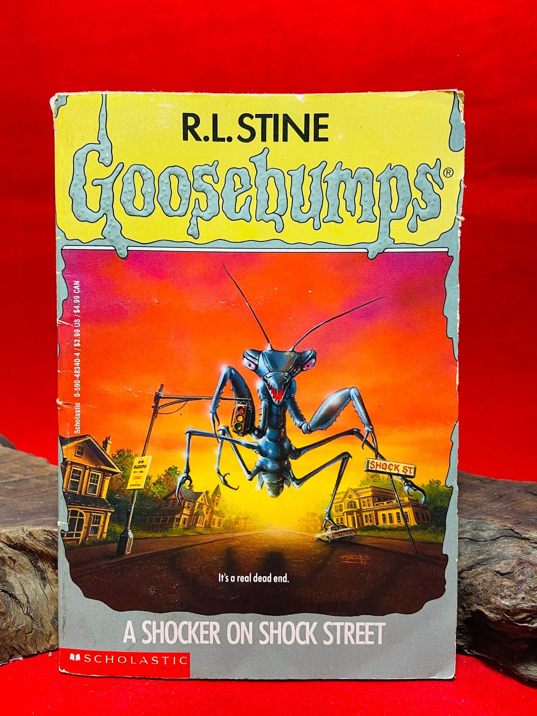 A Shocker on Shock Street: Goosebumps #35 (vintage Horror Paperback) - Etsy