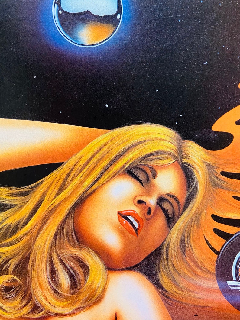 90s David Mann Biker Art Centerfolds vintage Outlaw Biker Magazine Art - Etsy