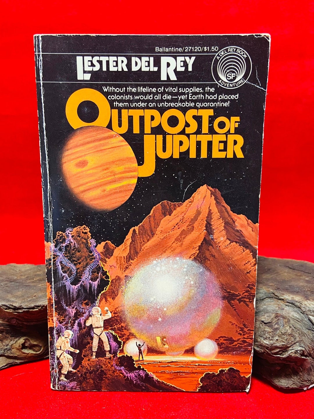 Outpost of Jupiter by Lester Del Rey (vintage Science Fiction Novel) - Etsy