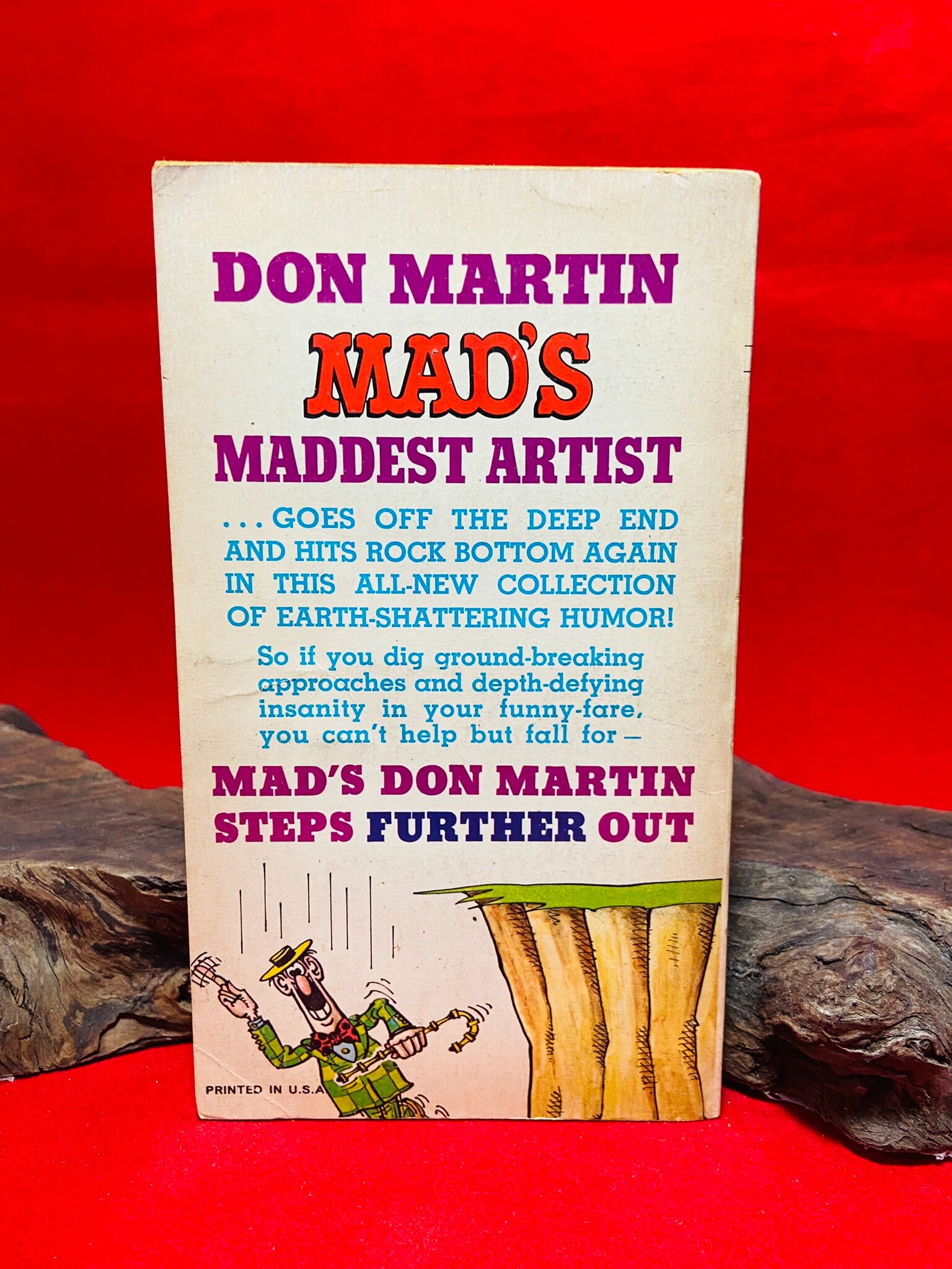 Mads Don Martin Steps Further Out vintage Satire Paperback - Etsy