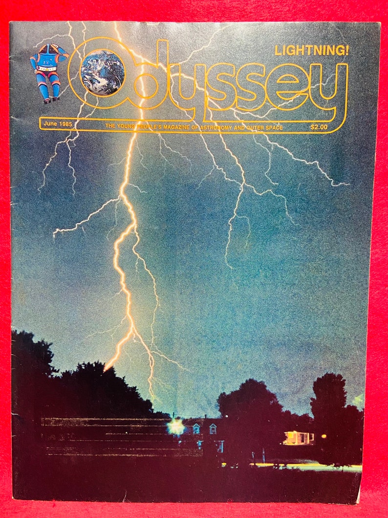Odyssey Magazine vintage 1980s Science & Discovery Magazines - Etsy