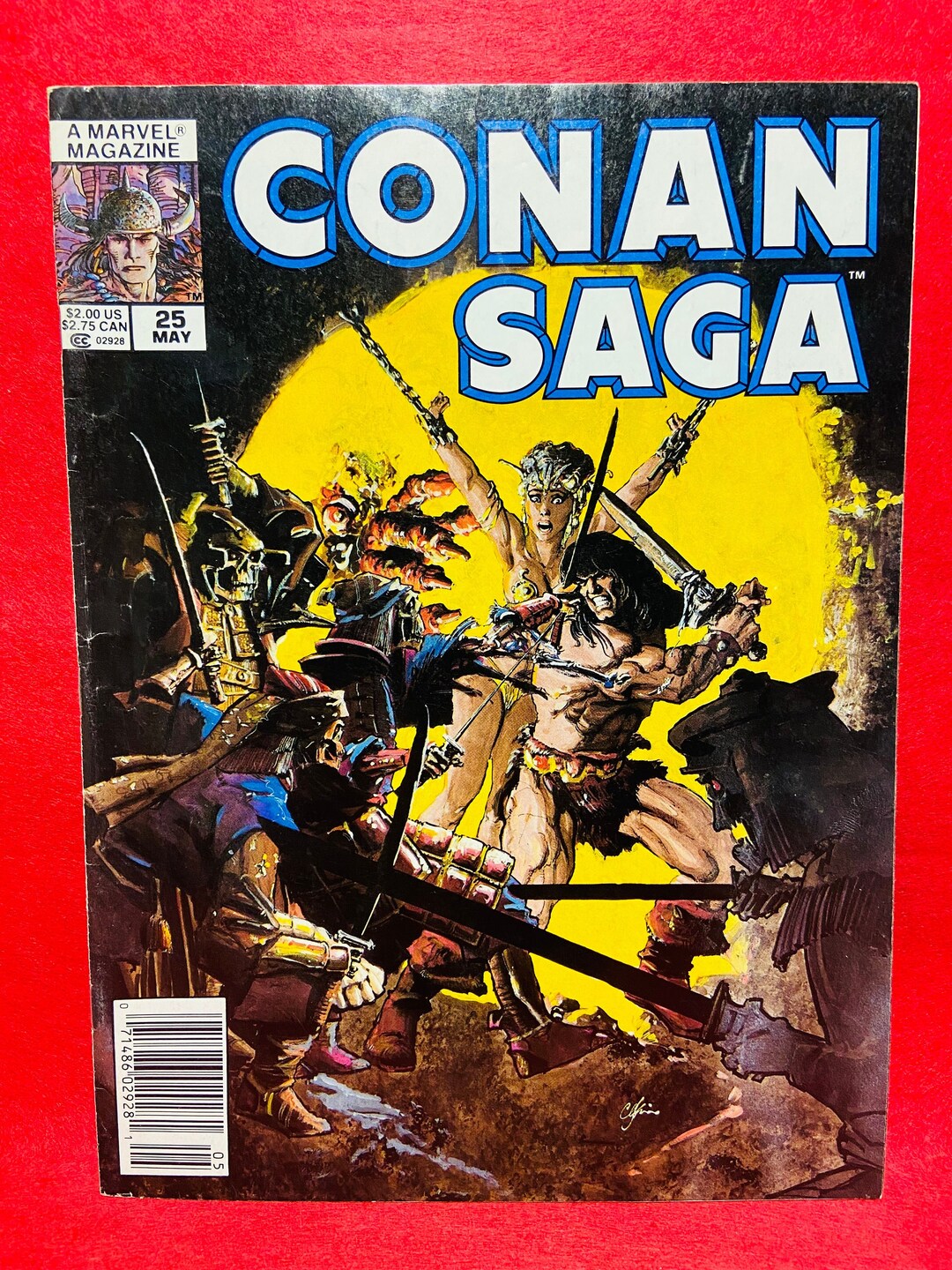 Conan Saga (vintage Fantasy Comic Magazines) - Etsy