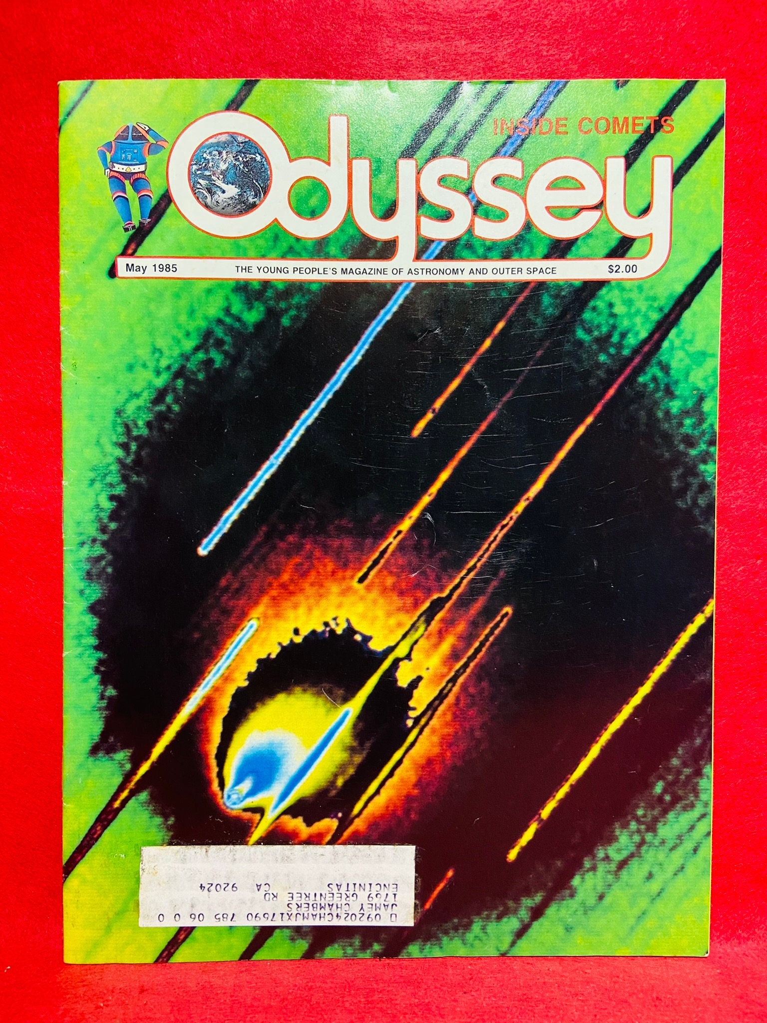 Odyssey Magazine (vintage 1980’s Science & Discovery Magazines) - Etsy