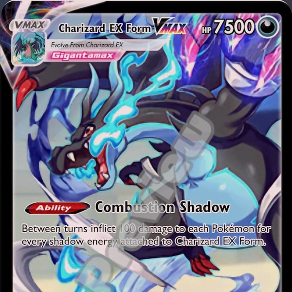 Thick Charizard Card - Etsy