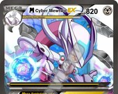 M Cyber Mewtwo Gx Gmax Vmax Gigantamax Ex Pokemon Card - Etsy