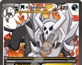 M Houndoom Ex Gx Pokemon Card - Etsy
