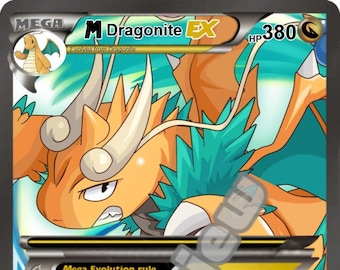 dragonite mega evolution card