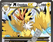 M Zapdos Ex Pokemon Card - Etsy