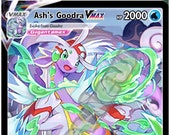 Goodra Vmax Gx Ex Vstar Ash Ketchum Gx Pokemon Card - Etsy