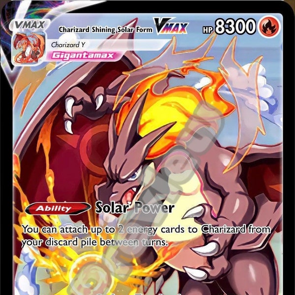 Shining Charizard Gx Card - Etsy