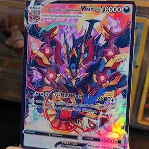 Giratina Eternal Nightmare VMAX - Etsy
