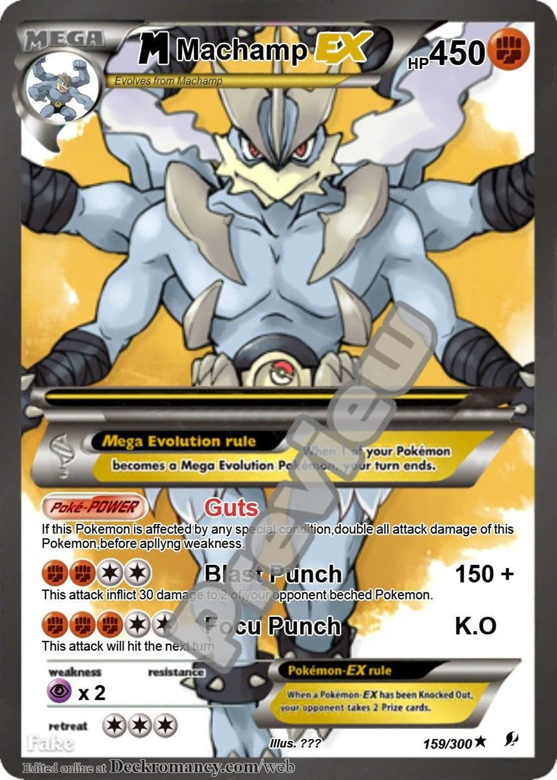 M Machamp Ex Gx Pokemon Card - Etsy