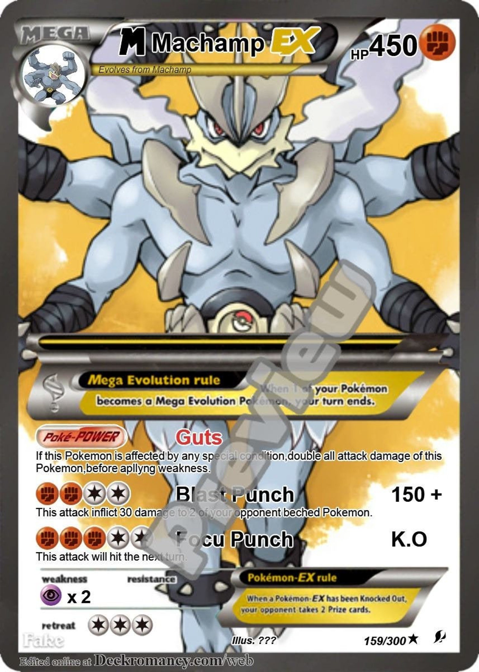 M Machamp Ex Gx Pokemon Card - Etsy