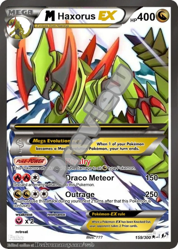 Pokemon Mega Haxorus