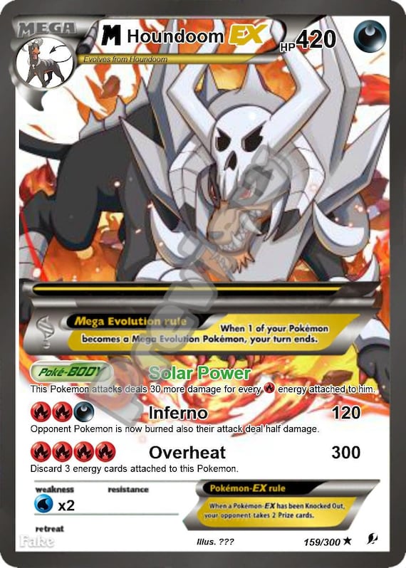 Houndoom Card