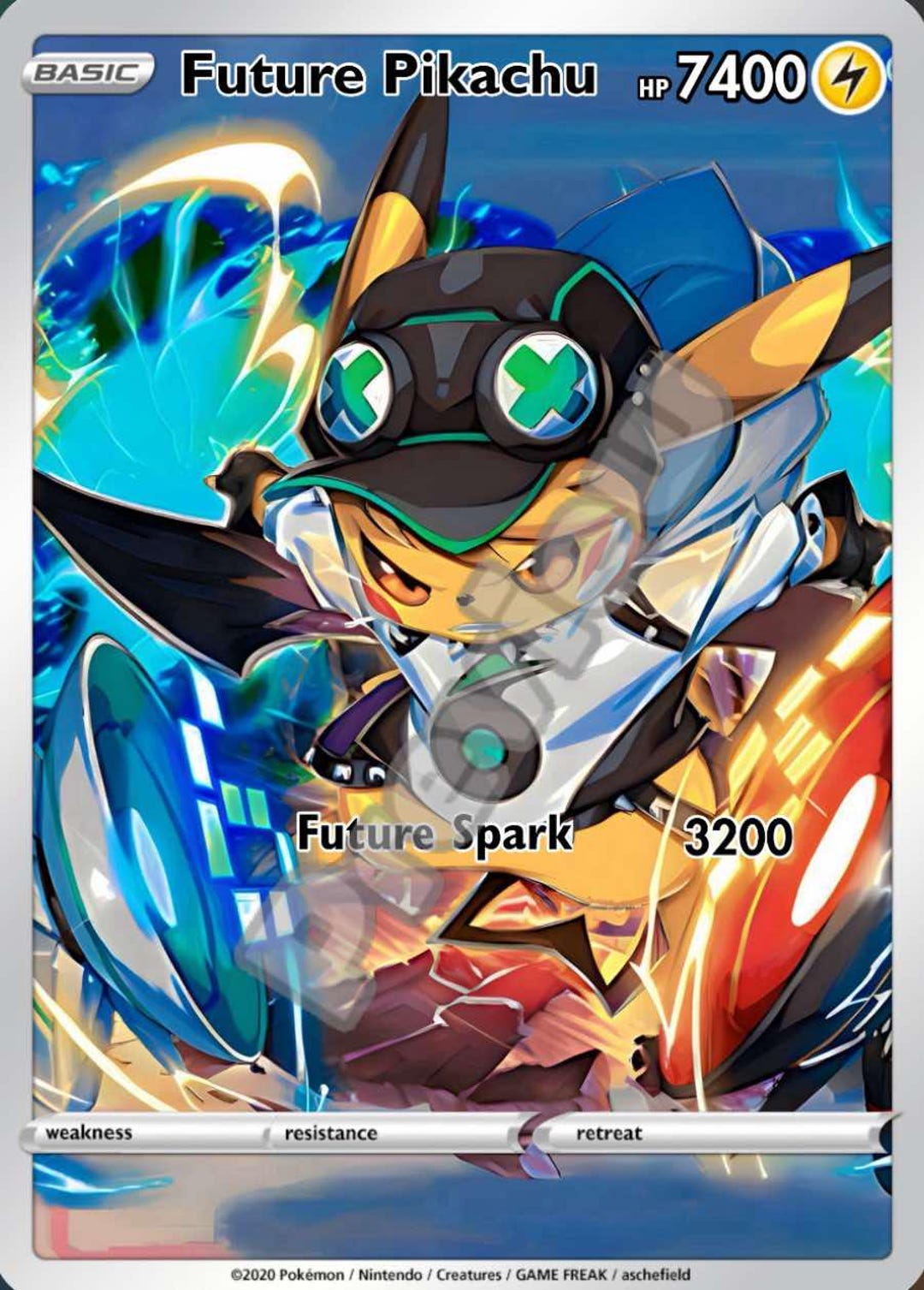 Ultra Pikachu Gx Gmax Vmax Gigantamax Ex Pokemon Card - Etsy