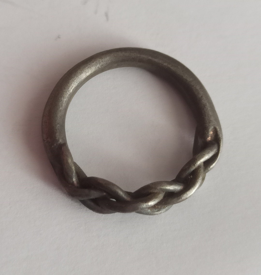 Fine Ancient Viking Nordic Silver Twisted Ring 900-1100 Ad - Etsy