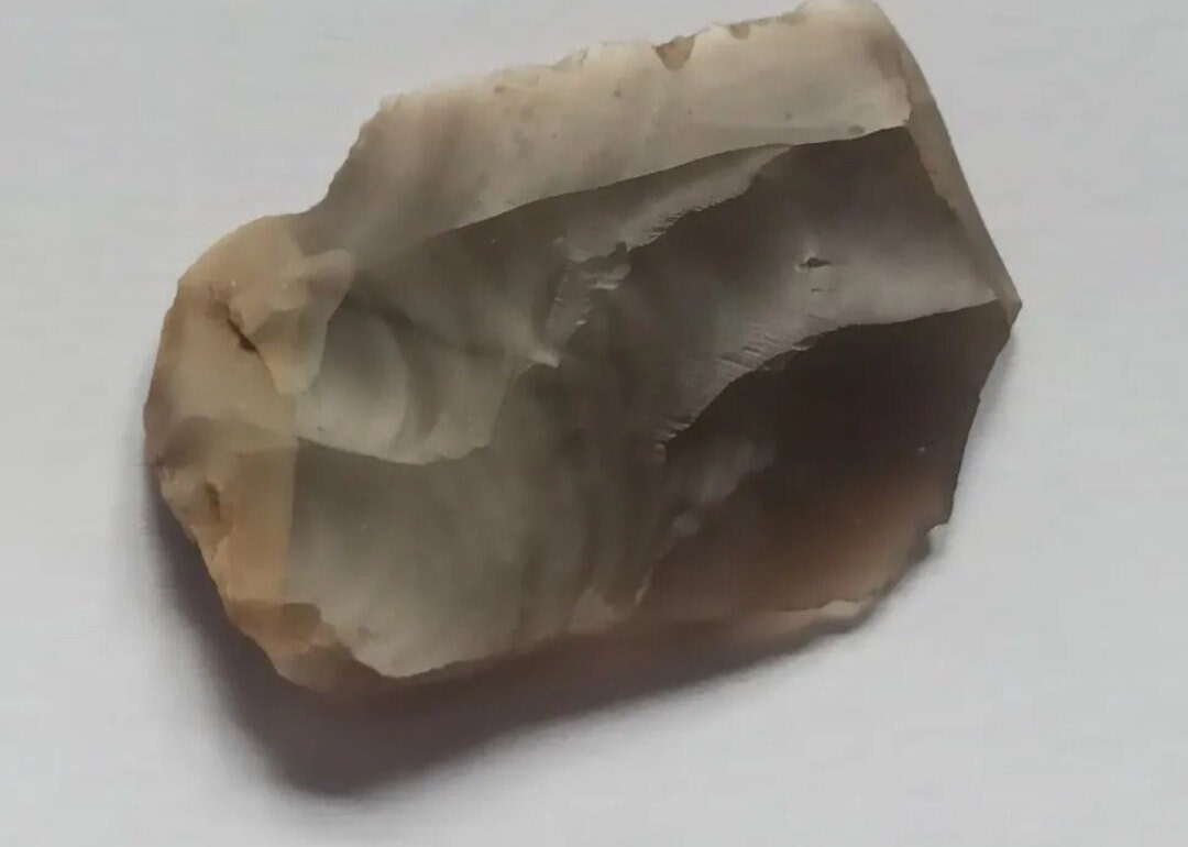 Inscribed Mesolithic Flint Scraper. Middle Stone Age Britain 6000-4000 ...