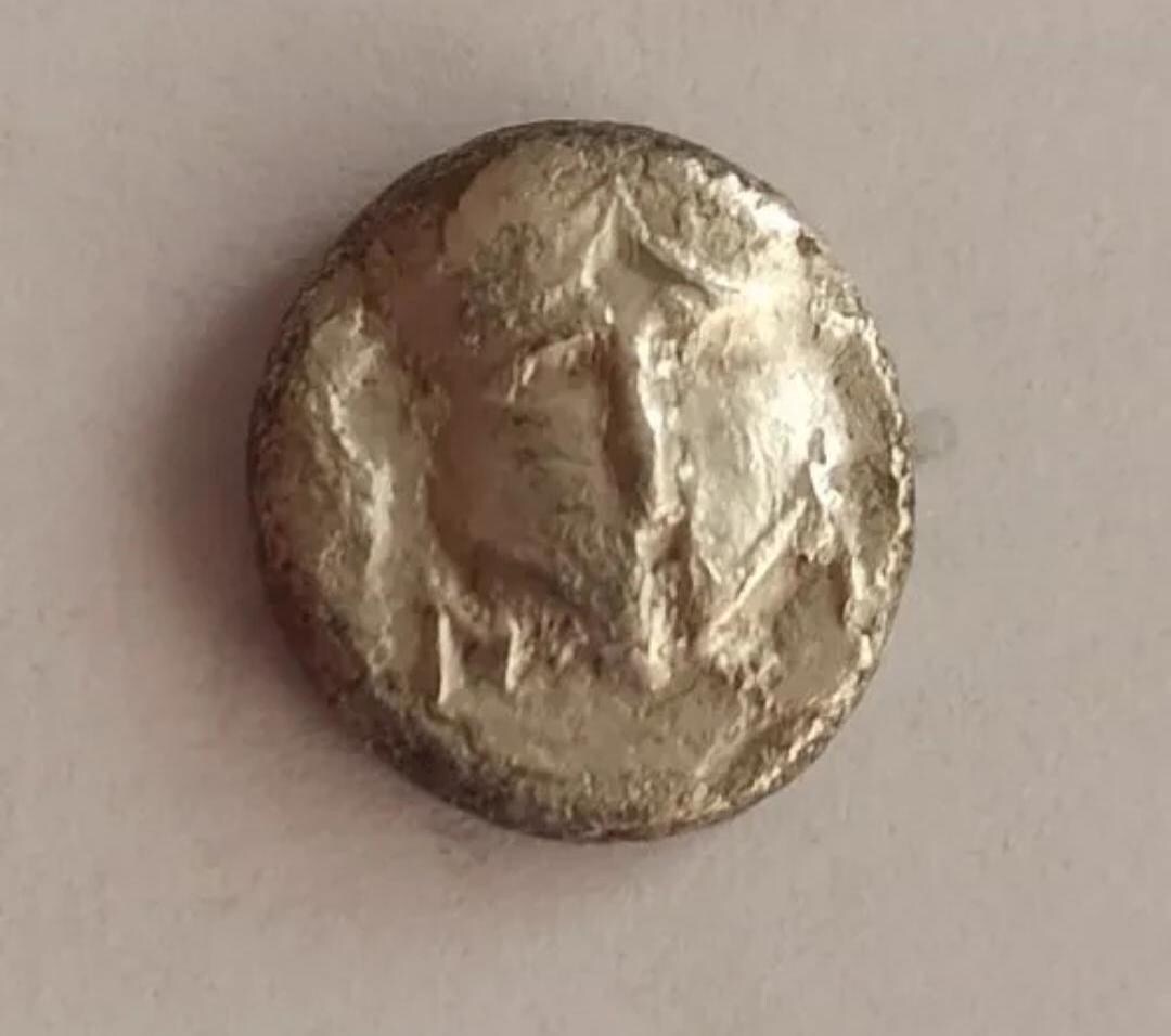 Ancient Greek Silver Diobol With Corinthian Helmet. Mesembria, Thrace ...