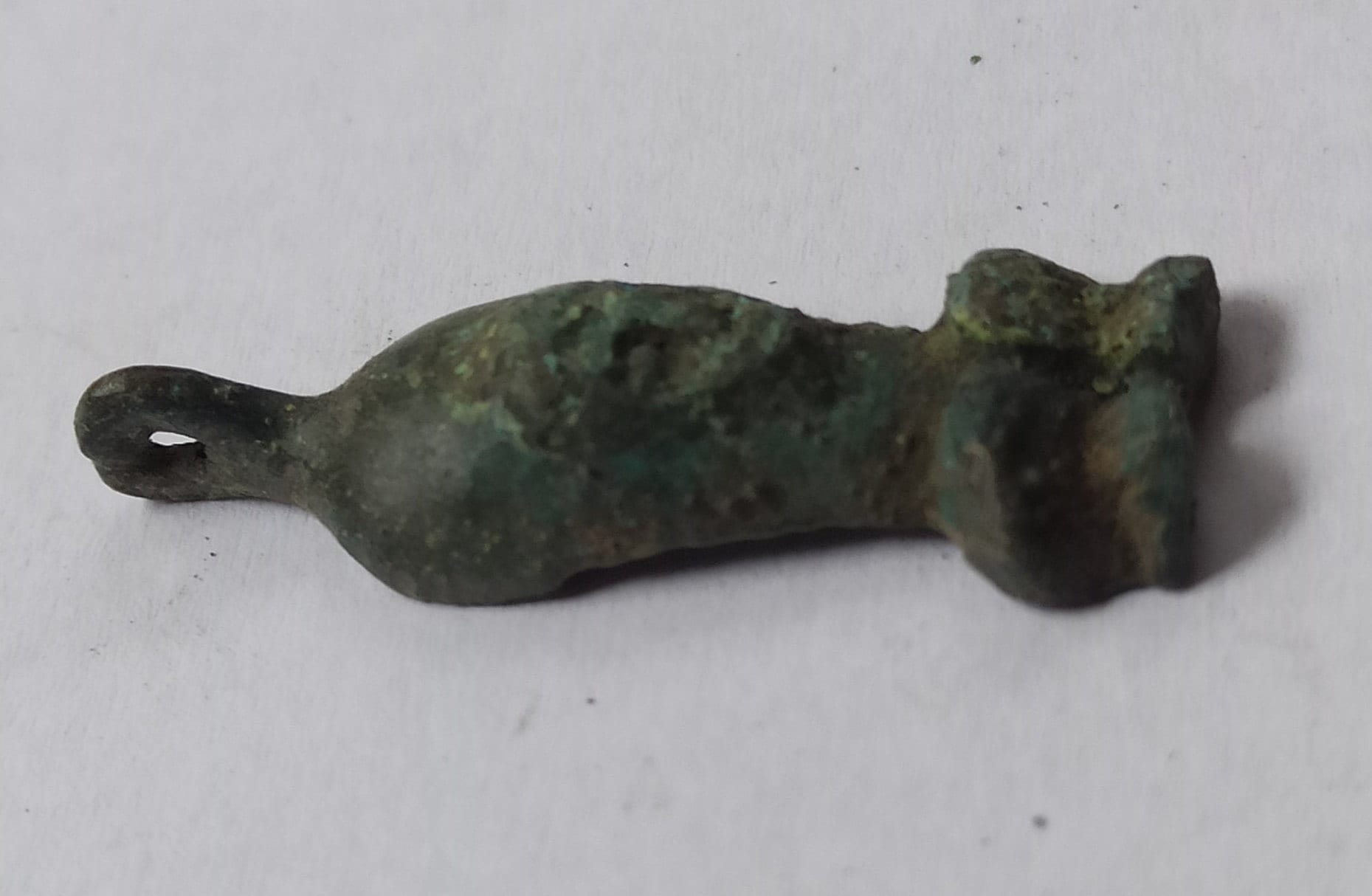 Rare Ancient Roman Bronze Phallic Pendant With Face and Legs 200-300 Ad ...