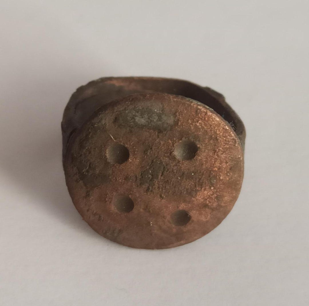 Ancient Byzantine Bronze Gambler's Ring With Four Dots 500-700 Ad - Etsy