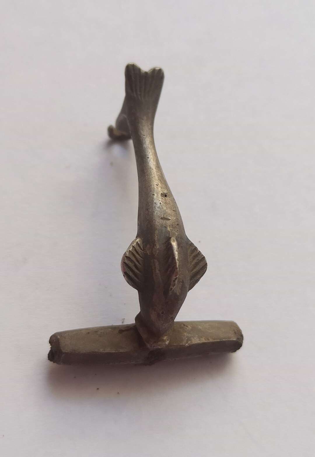 Fabulous Ancient Roman Silver Fibula (brooch) With Dolphin 200-300 Ad ...