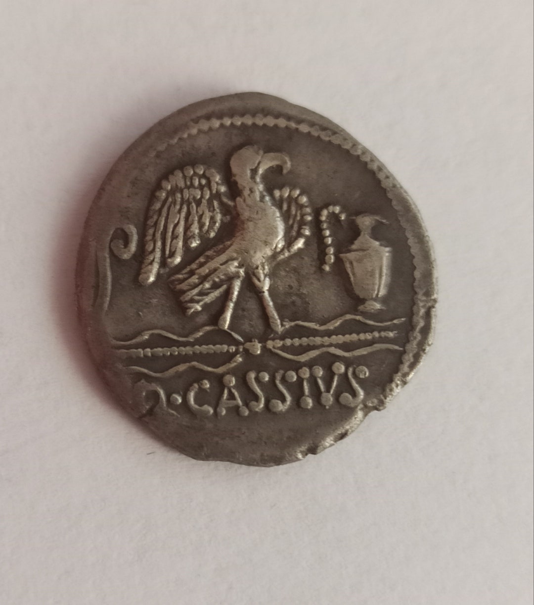 Fine Ancient Roman Republican Silver Denarius With Jupiter & - Etsy