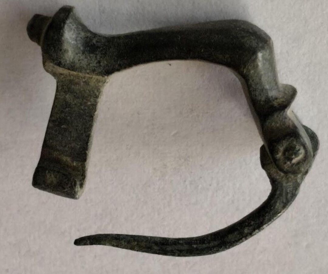 Complete Ancient Roman Bronze Dolphin Fibula (brooch) 200-300 Ad - Etsy
