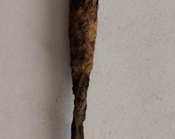 Rare Medieval European Iron Crossbow Bolt 1200-1400 Ad. War Relic 8.5 ...