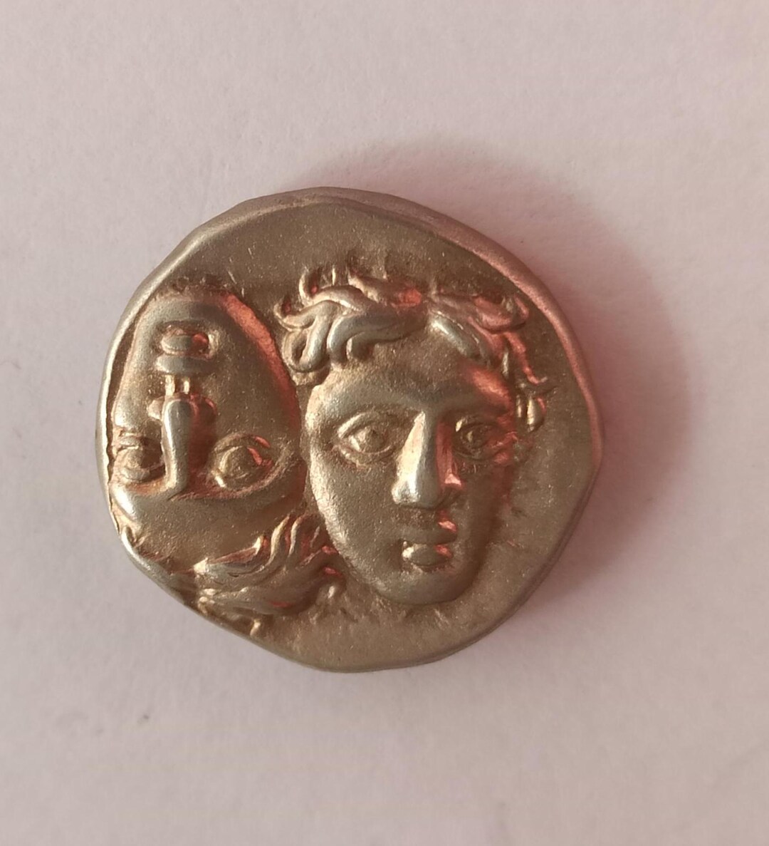 Fine Ancient Greek Silver Drachm. Istros Twins, Moesia /340-313 B.c ...