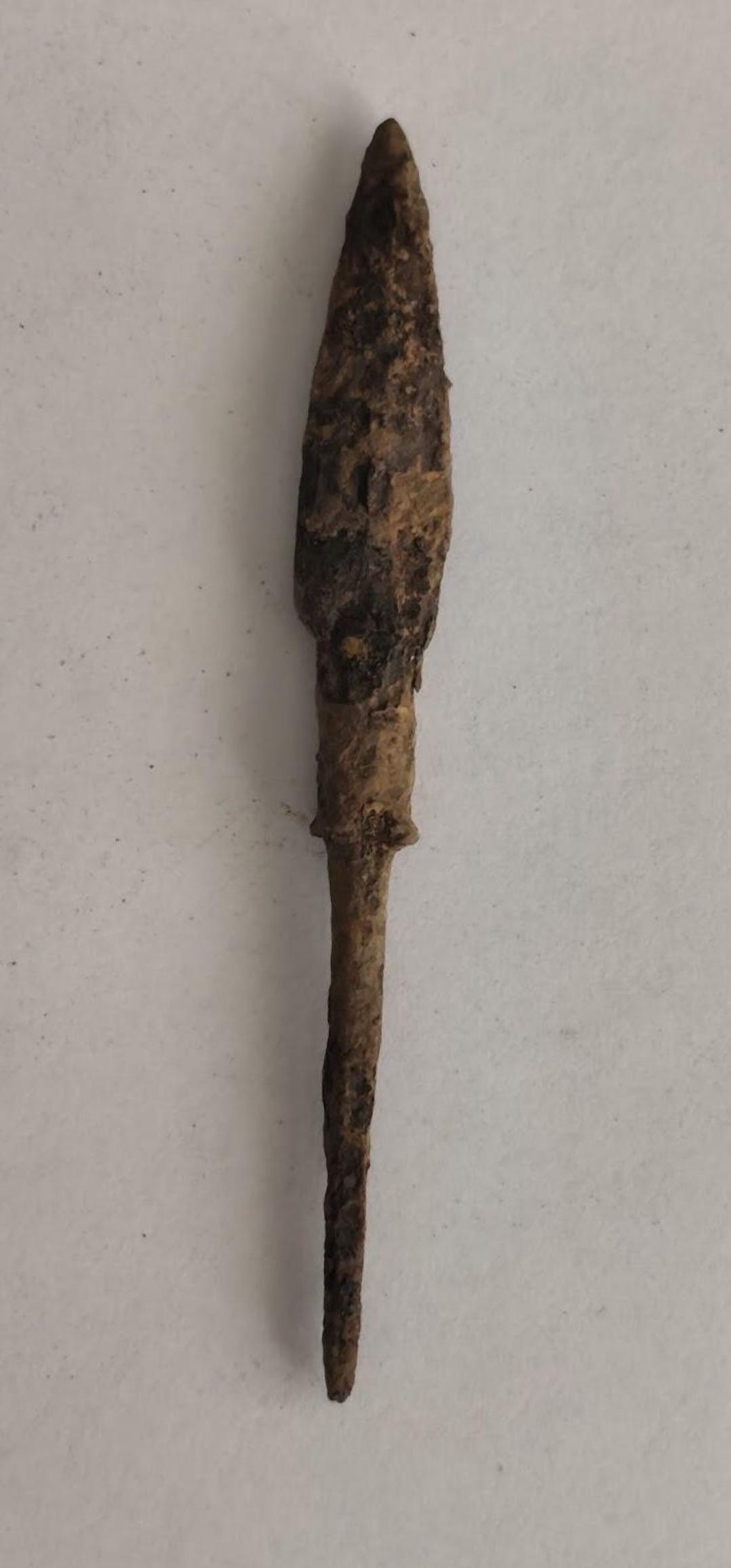 Rare Medieval European Iron Crossbow Bolt 1200-1400 Ad. War Relic 9.4 ...