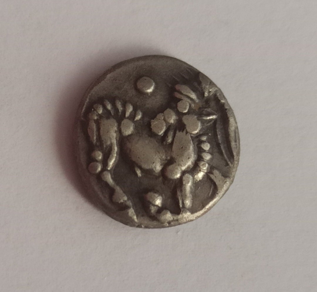 Thraco-macedonian Tribes. Rare Silver Diobol With Goat. Mygdones or ...
