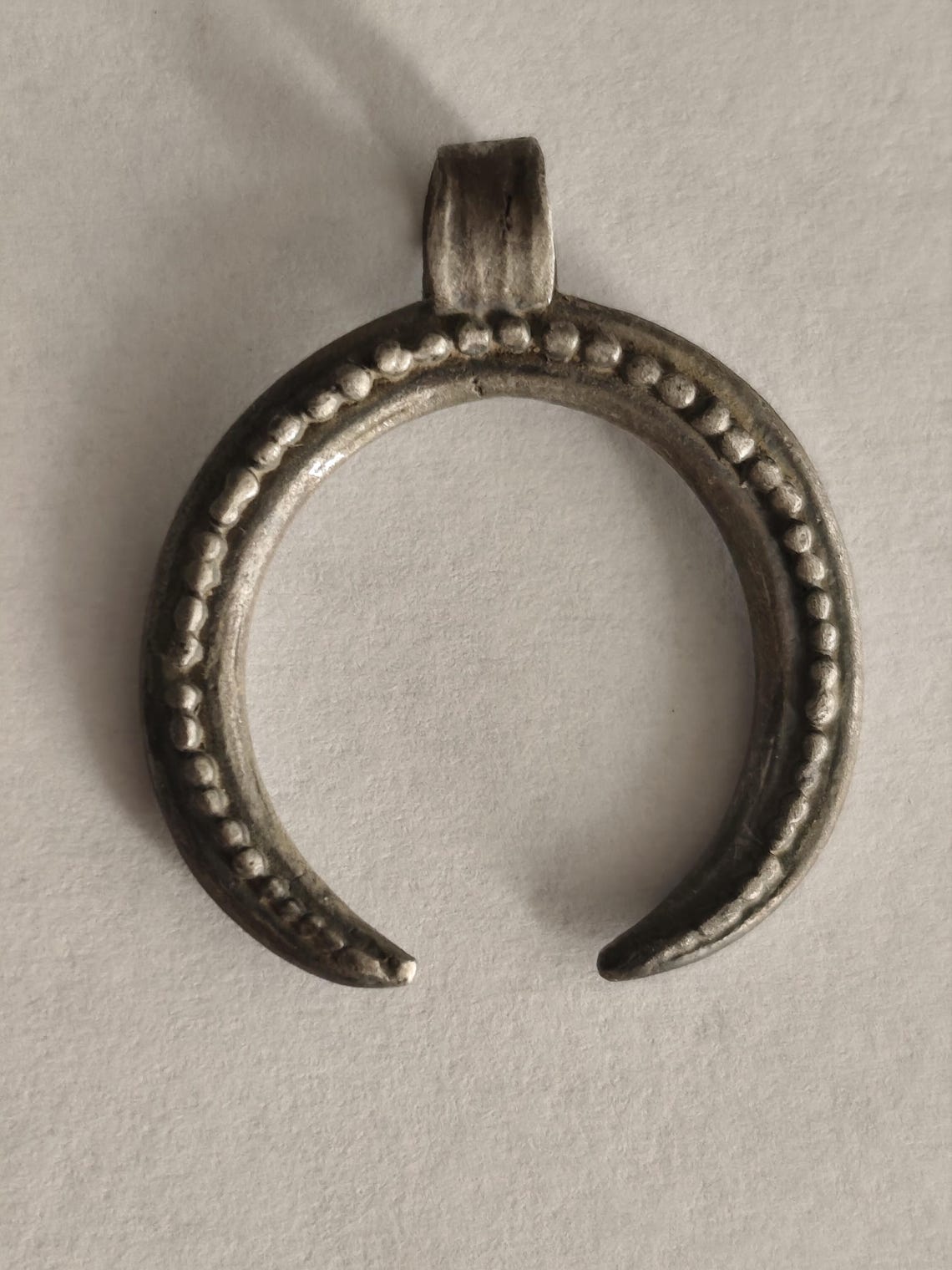Wearable Ancient Roman Silver Lunar Amulet (lunula) 200-400 Ad - Etsy