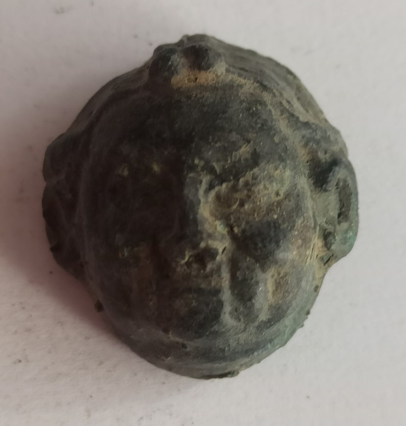 Rare Ancient Roman Bronze Applique Face Form 200-400 Ad - Etsy